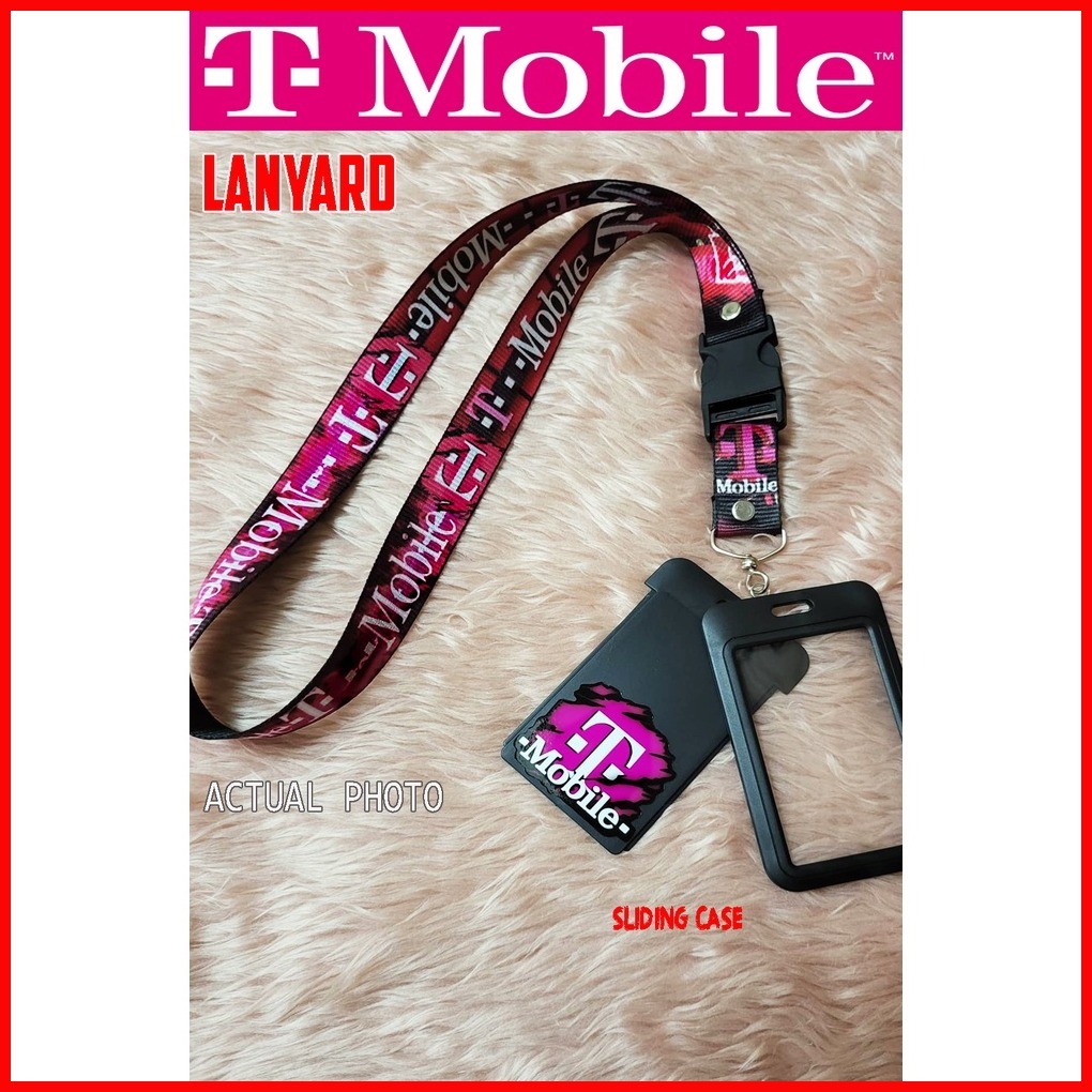 ☑ t-mobile design id lace lanyard id holder | Shopee Philippines