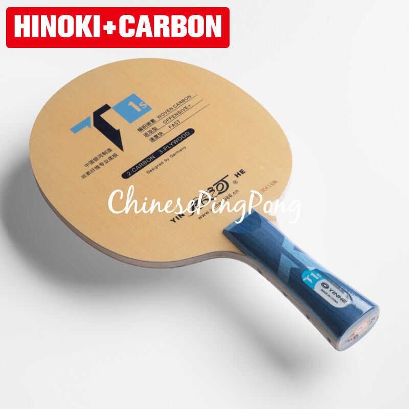 Table Yinhe T1s Tennis Blade (Hinoki Carbon Rac Structure T1 S Racket ...