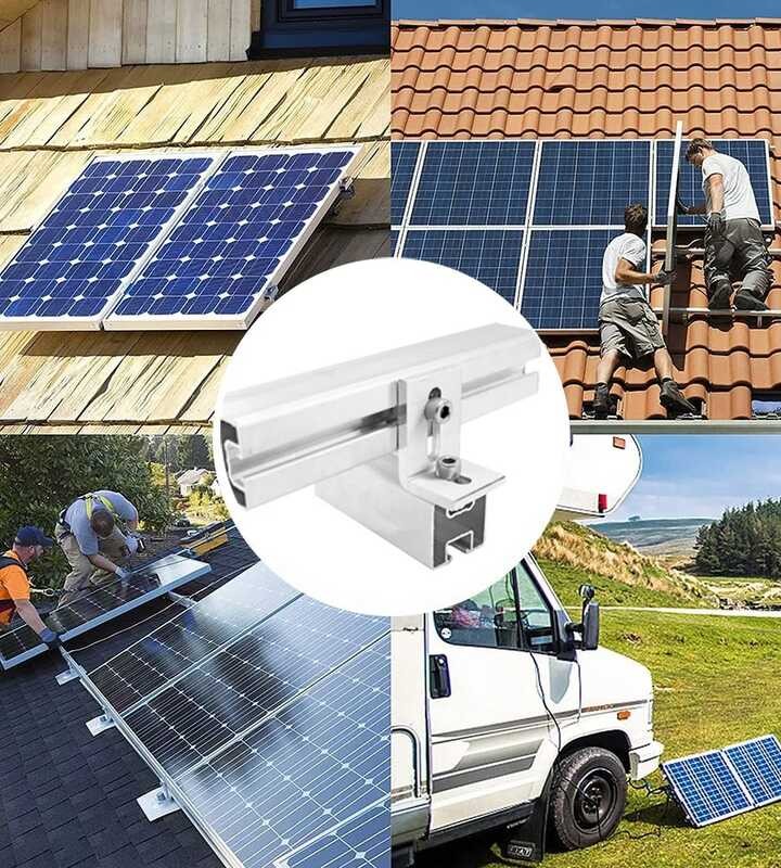 SK Panel Aluminum Mounting L Brackets 90 Degree Photovoltaic Bracket ...