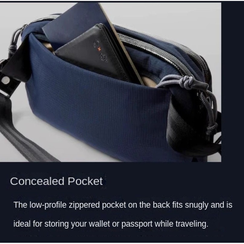 Bellroy Australia Venture 2.5L Explorer Travel Chest Bag Lightweight ...