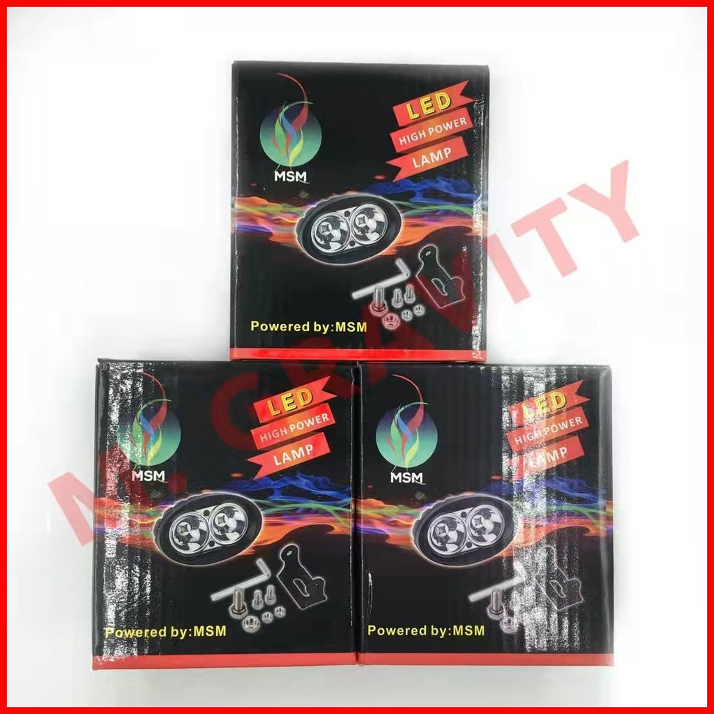 ☪ ⚽︎ led lights motorcycle MSM 2 LED Wall E Version 1 Headlight 20 ...