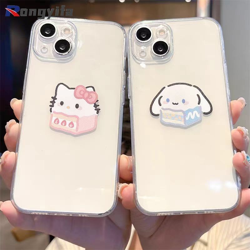 Cute Cartoon Hello Kitty Soft Cover For Xiaomi Poco C75 C65 C61 C55 C50 ...