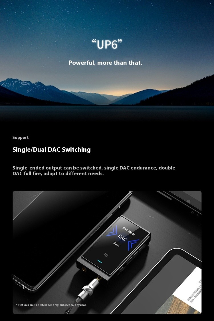Shanling UP6 Full Format Balanced Bluetooth Decoding Headphone ...
