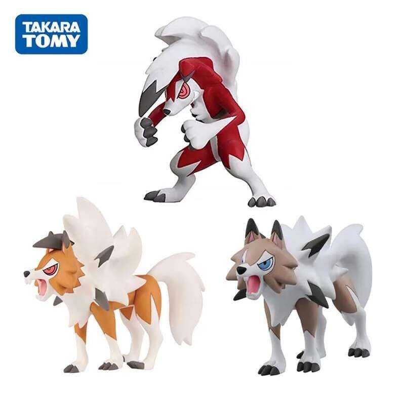 Tt Cartoon - Araw/ Gabi / Night Lycanroc Action Figure Model | Shopee ...