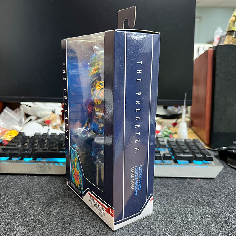 Neca 2018 NECA The Predator Thermal Vision Fugitive Predator PVC Action Figure | Shopee Philippines