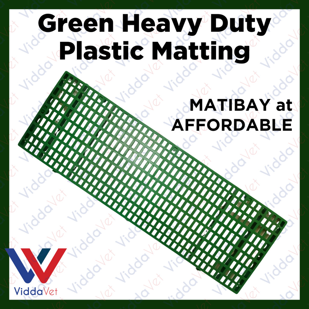 Anti-Slip Green 1x3 Mattings for Pigs and Farm Animals 1x3 heavy duty ...