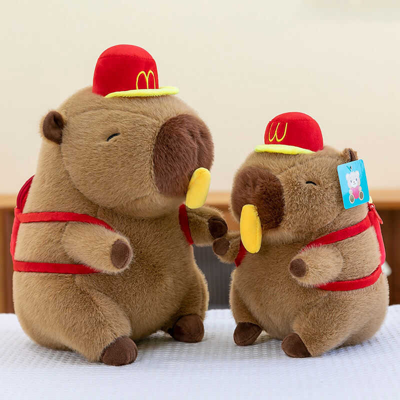 ll String Hat, French Fries, Capybara Backpack, Capybara Doll, Capybara ...