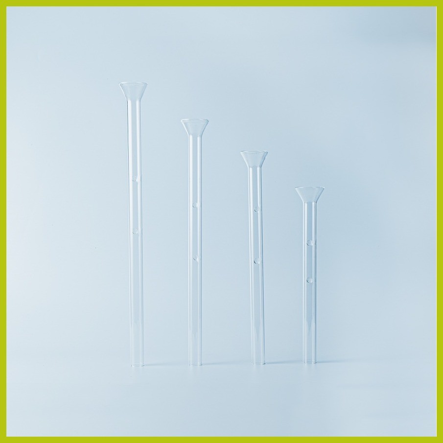 Hurl Food Pipe Glass Feeding Tube Shrimp Keeping Aquarium Aquascape ...