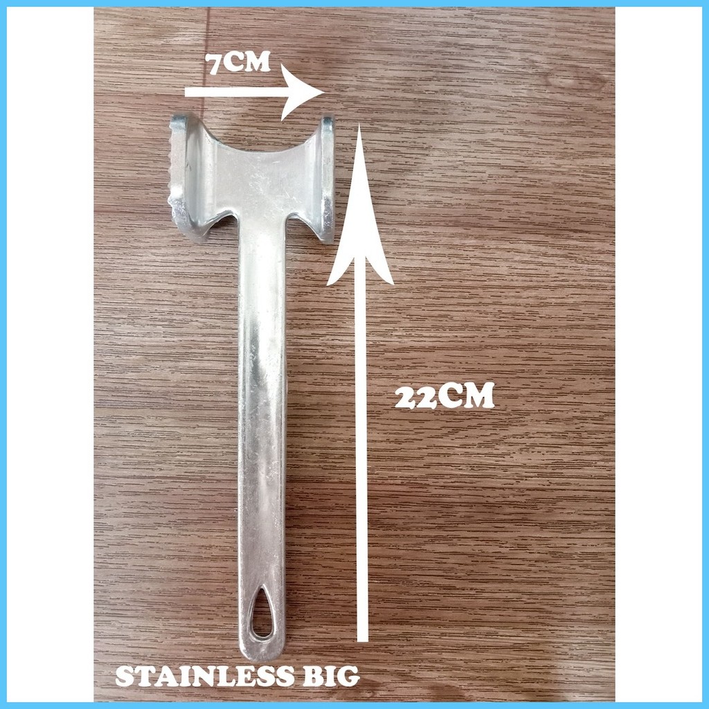 Aluminium Meat Tenderizer Steak Mallet | Double-sided | Shopee Philippines
