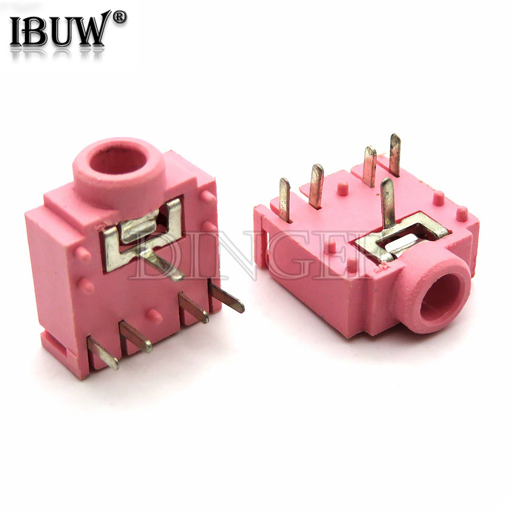 10Pcs 3.5mm 3F07 Dual channel Female Audio Connector 5Pin DIP Headphone ...