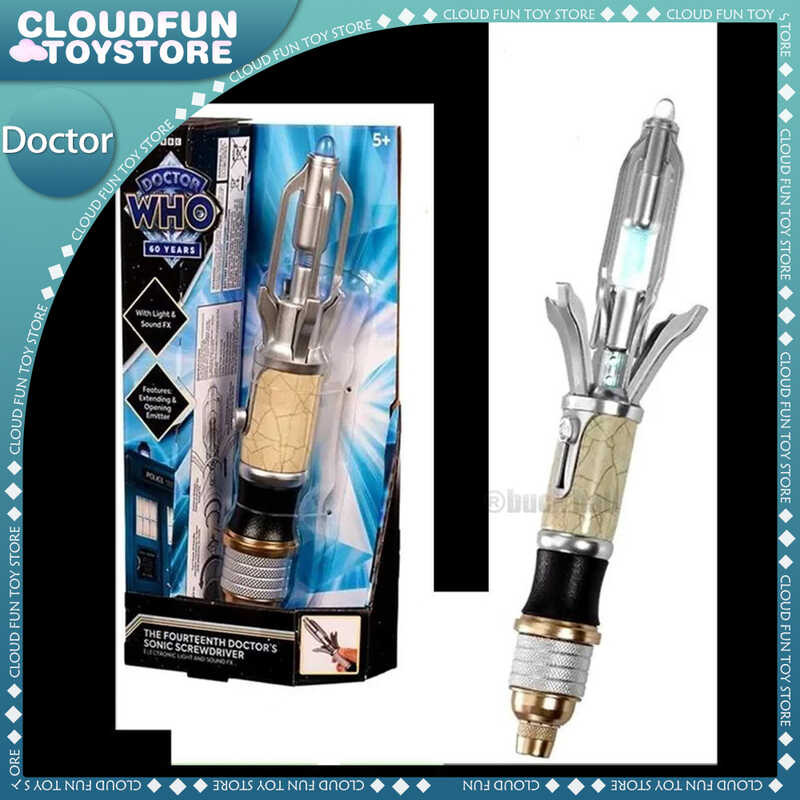 Doctor Who Sonic Screwdriver Toy With Light 10th 12th 14th Generations ...