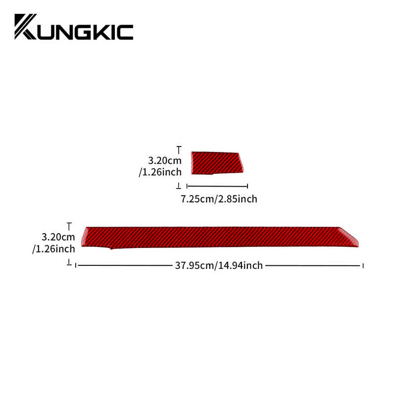 Soft Carbon Real Fiber RHD LHD Sticker For Toyota Corolla Cross 2021 ...