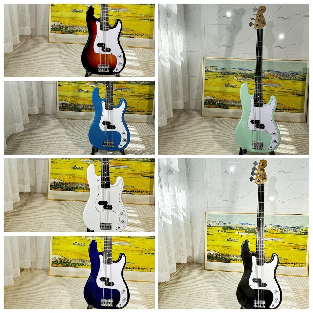 Fender Precision P Bass 4 String Electric Bass Guitar Professional Bass | Shopee Philippines