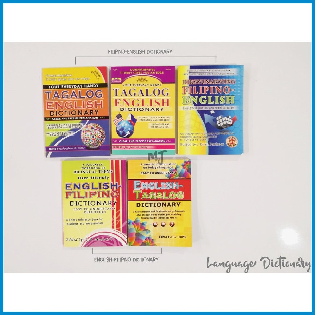 English / Filipino / Tagalog/ Math / Science/ Computer Subject Pocket ...