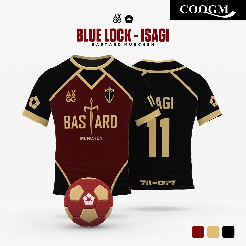 【Free custom name and number】Blue Lock - B Munchen - Isagi " Anime ...