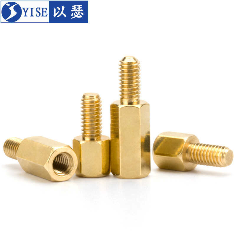 pillar Hexagonal copper M4 single pass copper screw pillar motherboard ...