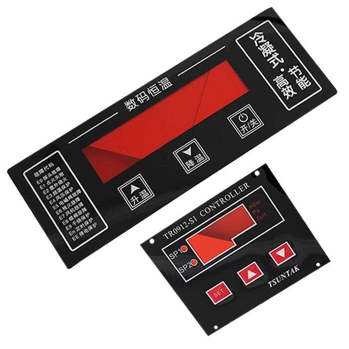 PVC surface PET film switch button, instrument control panel with ...
