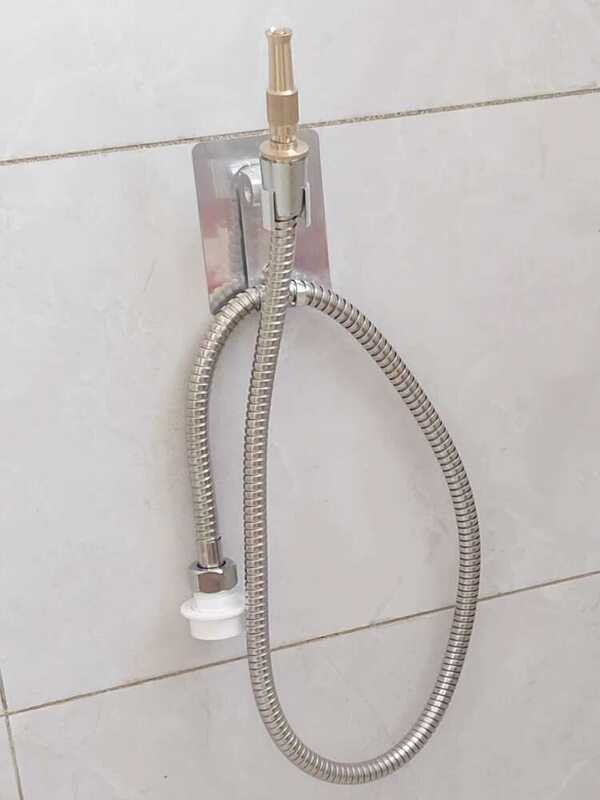 Toilet toilet flushing tap balkon kotse hugasan tuwid spray pistol ...