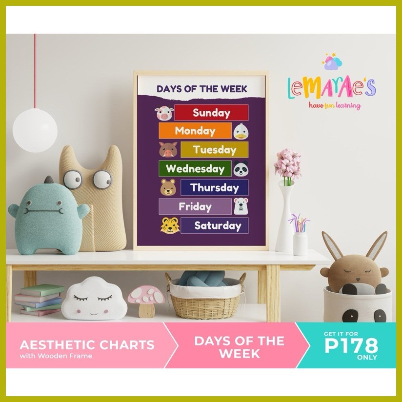 Days of the Week Tagalog English Months of the Year Tagalog English ...