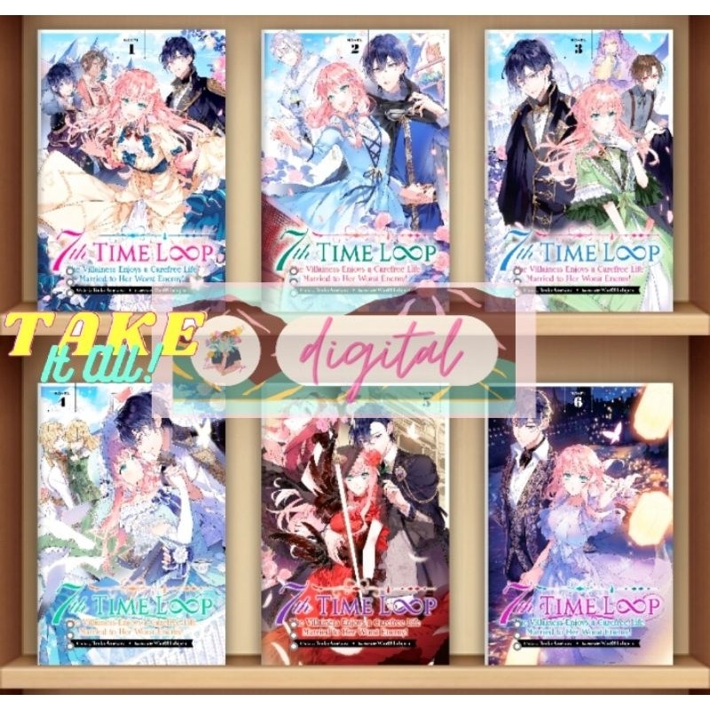 7th Time Loop The Villainess (Light Novels) Vol 1-6 | Shopee Philippines