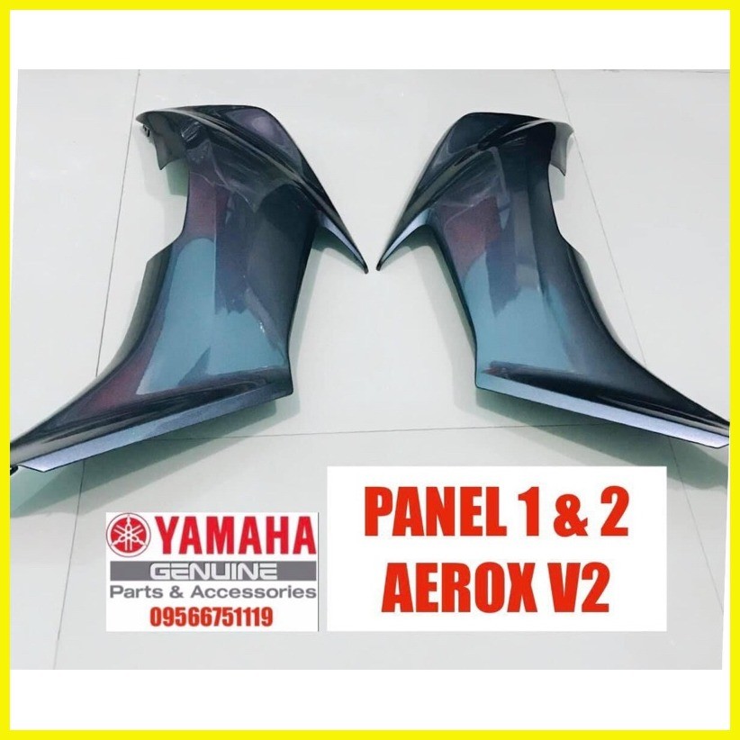 ♣ PANEL 1 & 2 AEROX V2 V3 ORIGINAL YAMAHA GENUINE PARTS | Shopee ...