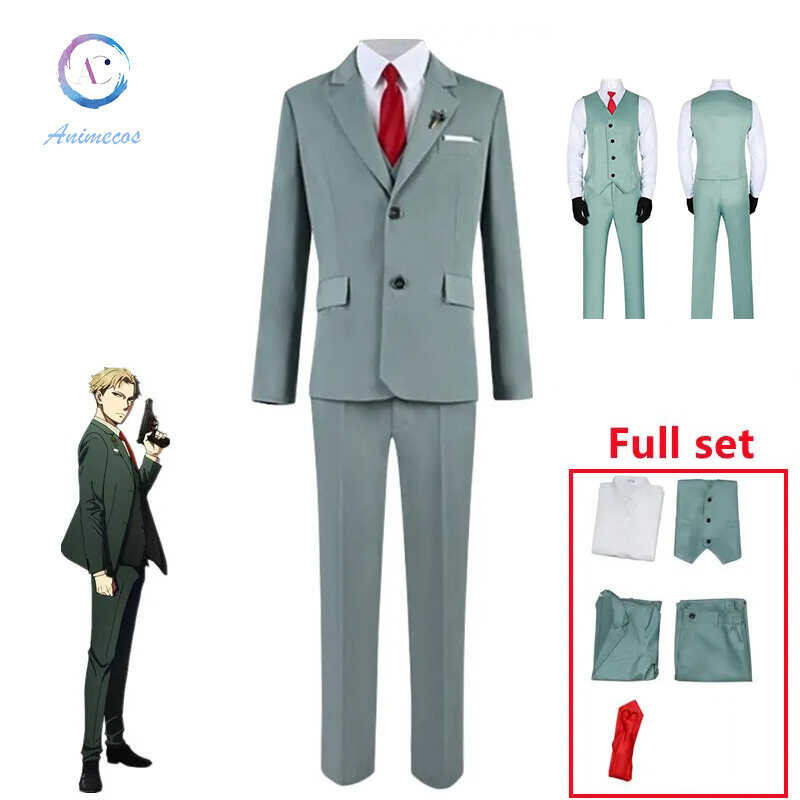 Anime Spy X Family Loid Forger Cosplay Halloween Costumes Party Uniform ...