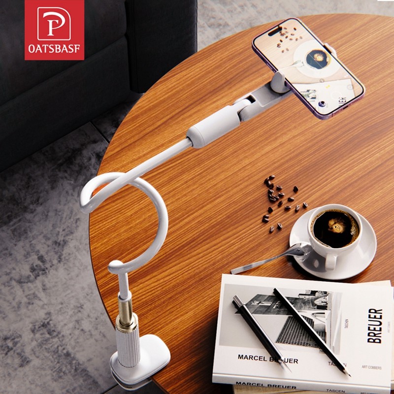 OATSBASF Retractable Lazy Mobile Phone Holder,Desk Phone Clip ...