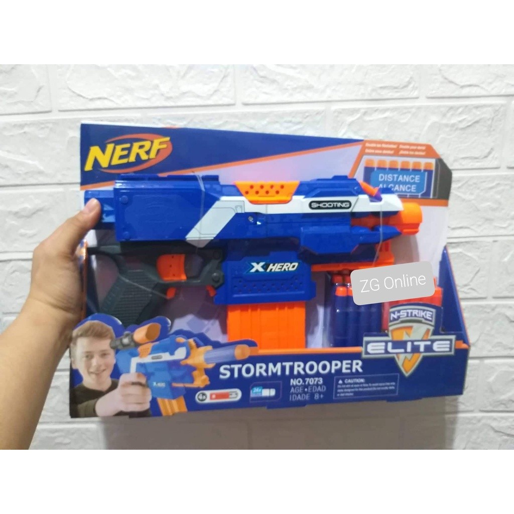 ☪ ☽ NERF X HERO Stormtrooper, Disruptor, Nano Fire and K5 Soft Bullet ...