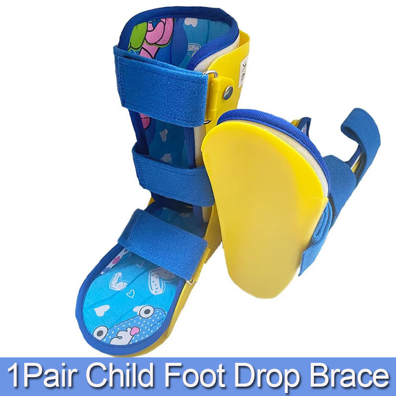 1Pair Kids Sprains AFO Brace-Child Foot Drop Orthosis-For Fracture ...