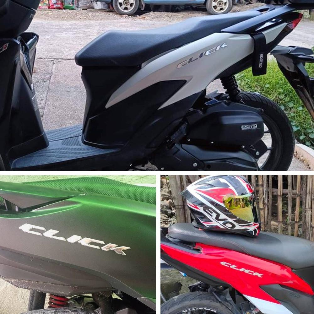 3D CLICK 125 Motorcycle Emblems Badge Logo Sticker Decal Tank Body ...