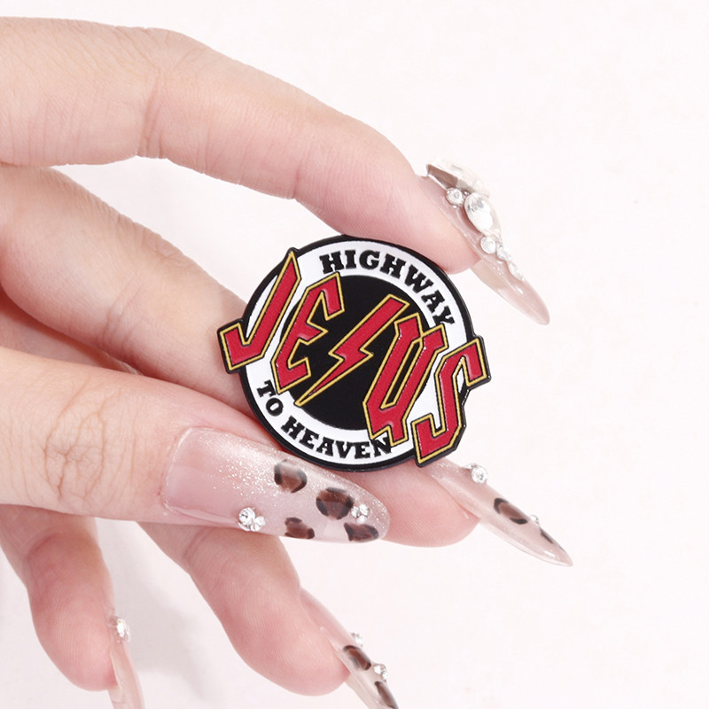 Christian Jesus Pins Let God Jesus Collect Religion Brooch Lapel ...