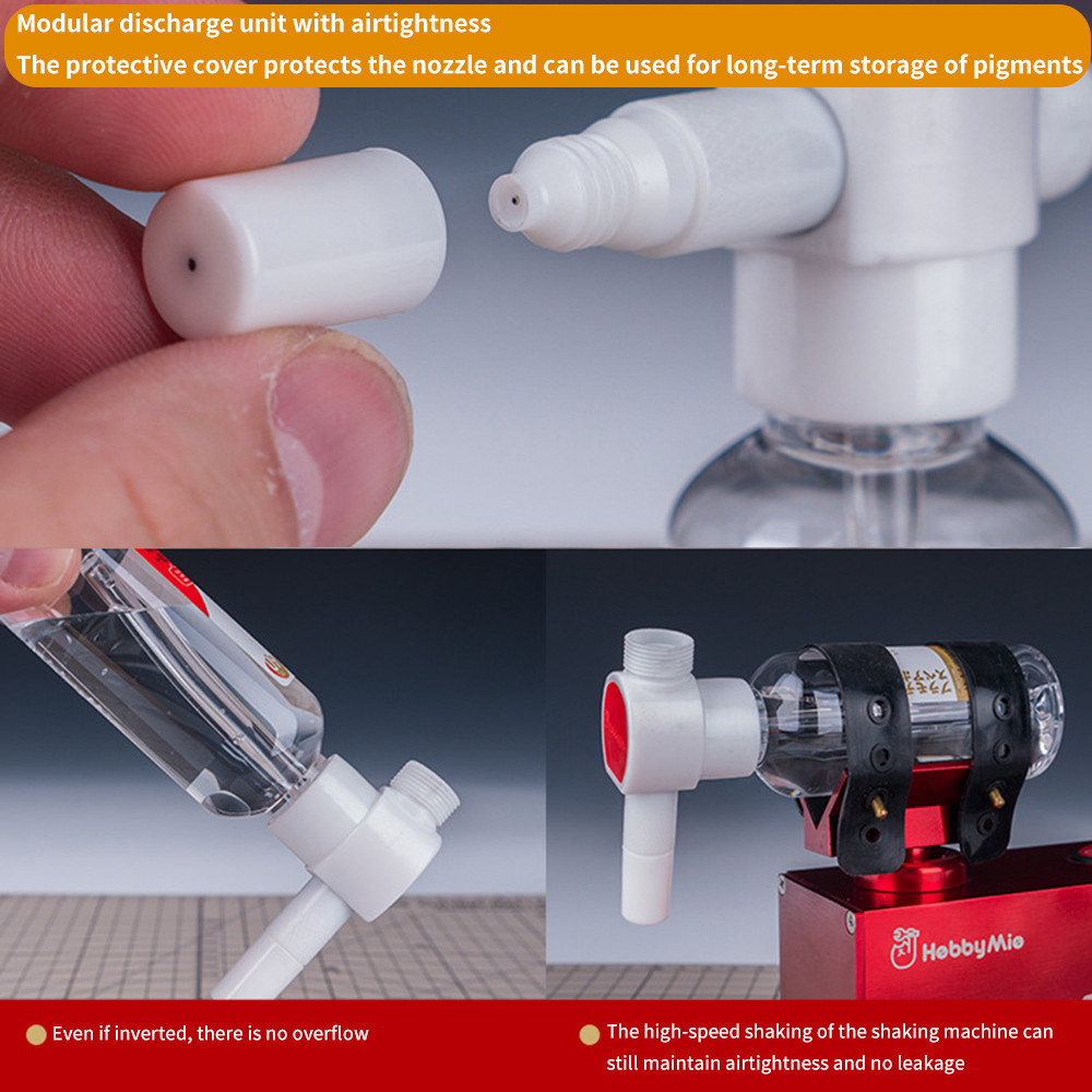 Wash Free Airbrush Kit Modular Air Brush Set Airbrush Kit Spray Gun for ...