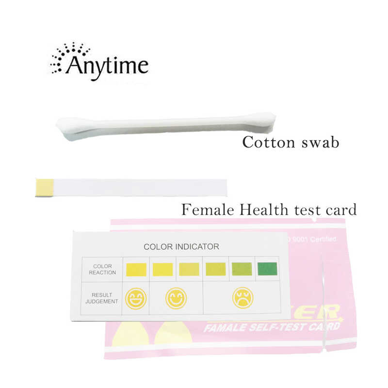 100 Pieces Female Gynecological Iammation Female Health Self-Test Card ...