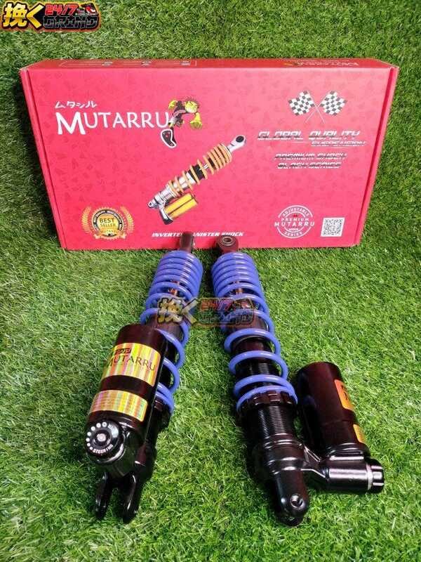 LY MUTARRU INVERTED Shock 365Mm SPRING Preload/Rebound Adjuster ...