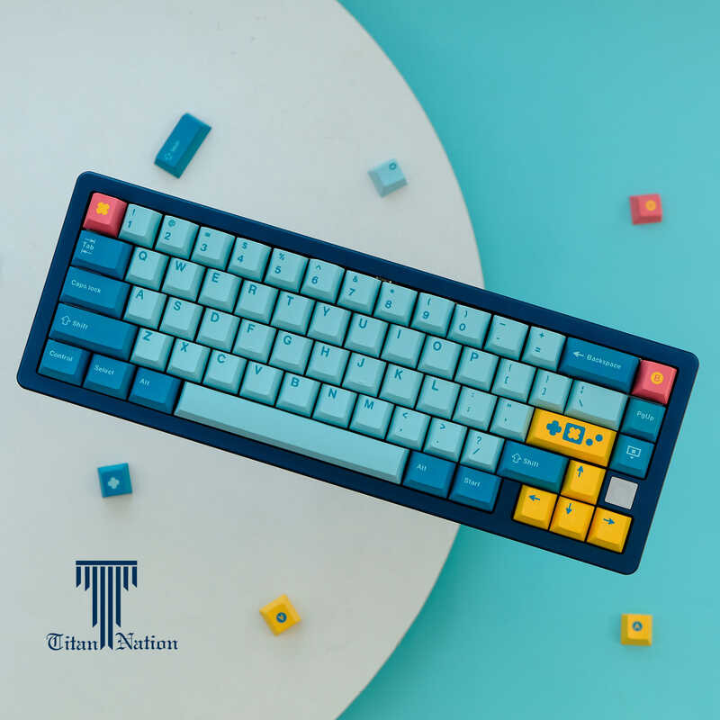 Game Console 134 Key PBT Original Factory Height Full Five Sided ...