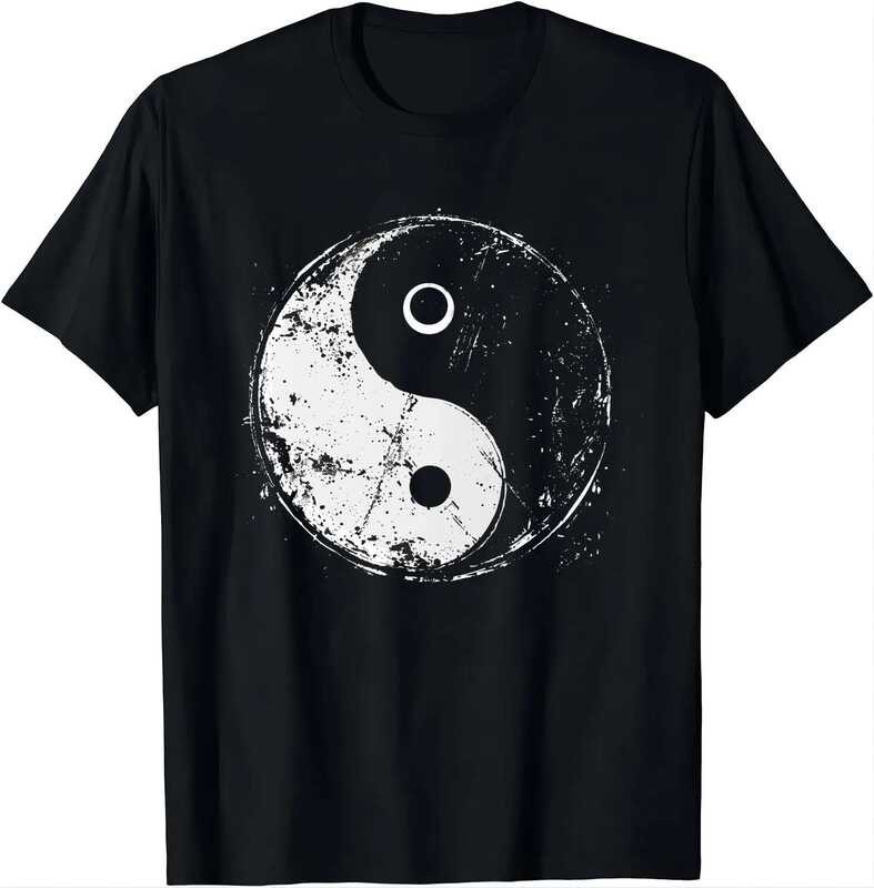Yin Yang Symbol Tao Taijitu Yoga Peace Love T-Shirt Chinese Yin-yang ...