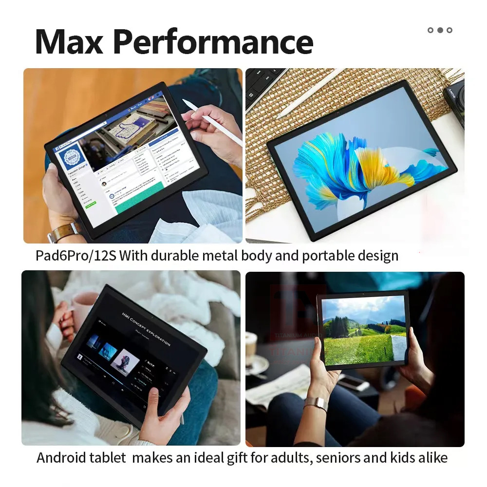 5G Android Tablet 10-inch SPARK TAB Android 13 12GB+512GB 6000mAh Dual ...