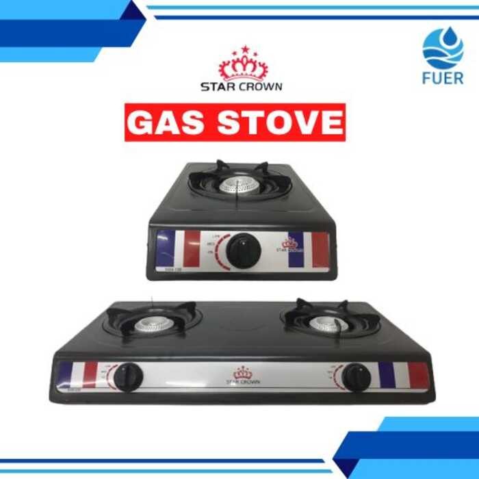 Heavy Duty Single/Double Burner Gas Stove Stainless Body | Shopee ...