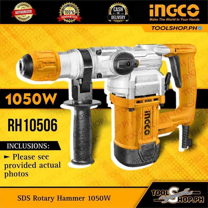 Ae4 INGCO Rotary Hammer Chipping Gun SDS 1050W Rh10508 - Powerful Tool ...