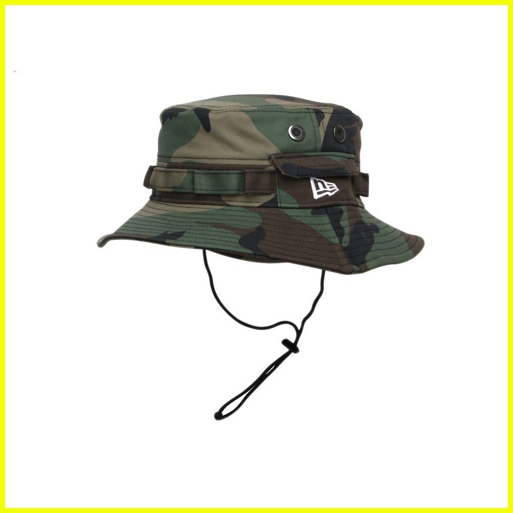 ,New Era Woodland Camo Adventure Bucket Hat | Shopee Philippines