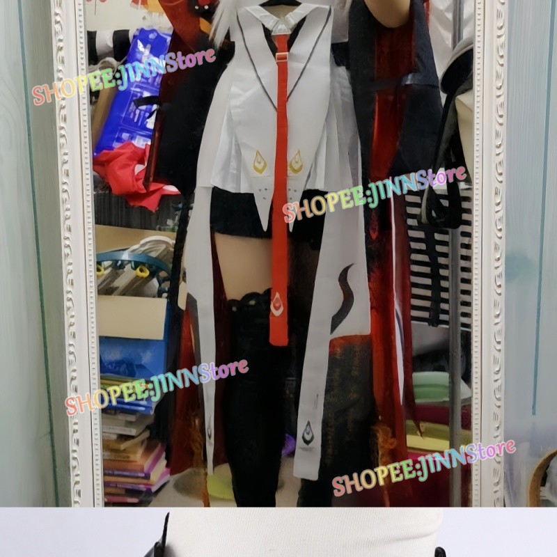 - JINN - Game WUTHERING WAVES CHANGLI Cosplay Costume Wig Eternal Blaze ...