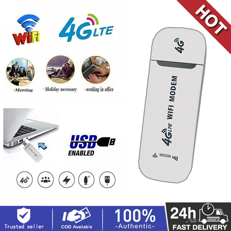 【cod】Wireless 4G LTE WiFi Router Modem Universal SIM Card 150Mbps USB ...