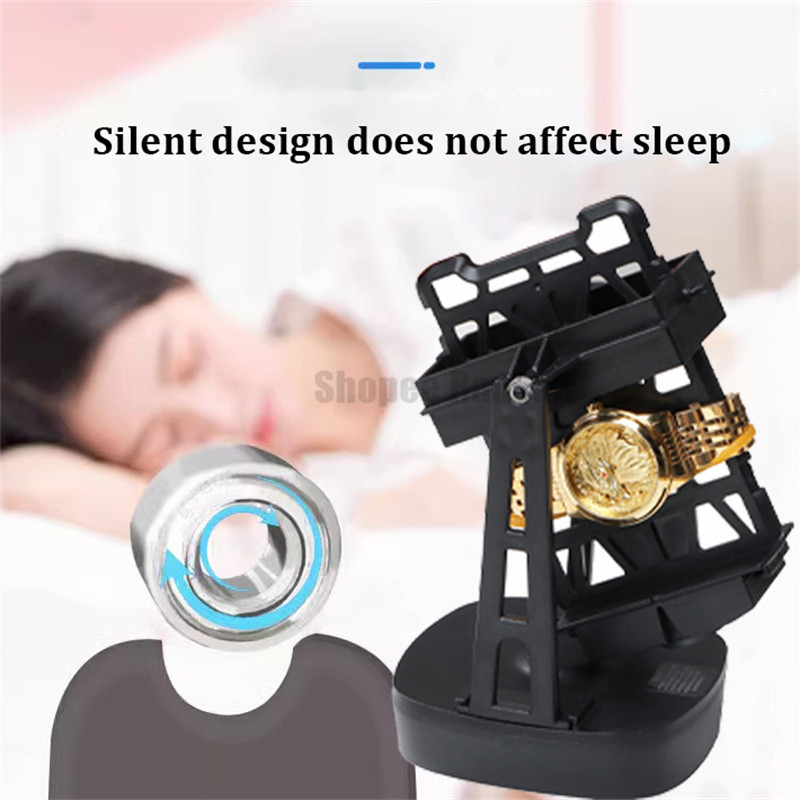 Automatic Watch Shaker Quiet Watch Winder Self-Winding Device Watches ...