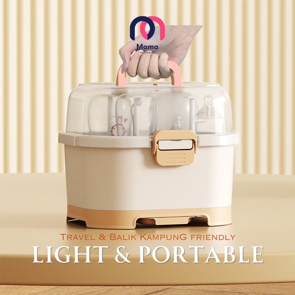 Mimo Baby Nursing Bottle Storage Box Milk Bottle Storage Box to Keep ...