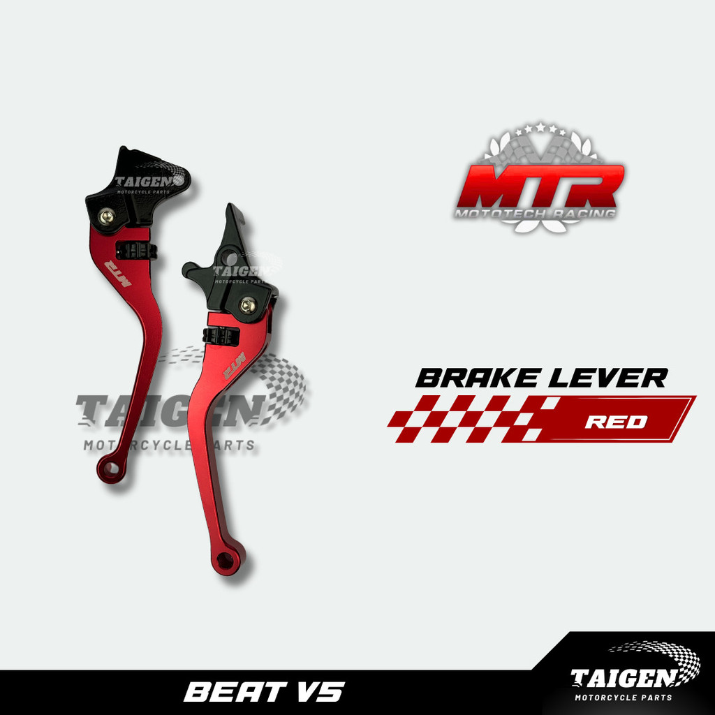 SK MTR Brake Handle Lever Para Sa Beat V5 ( Non-Combi ) | Shopee ...