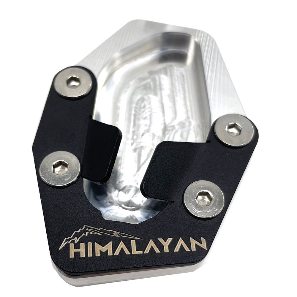 Motorcycle Kickstand Extension Pad Foot Side Stand Extension Plate For ...