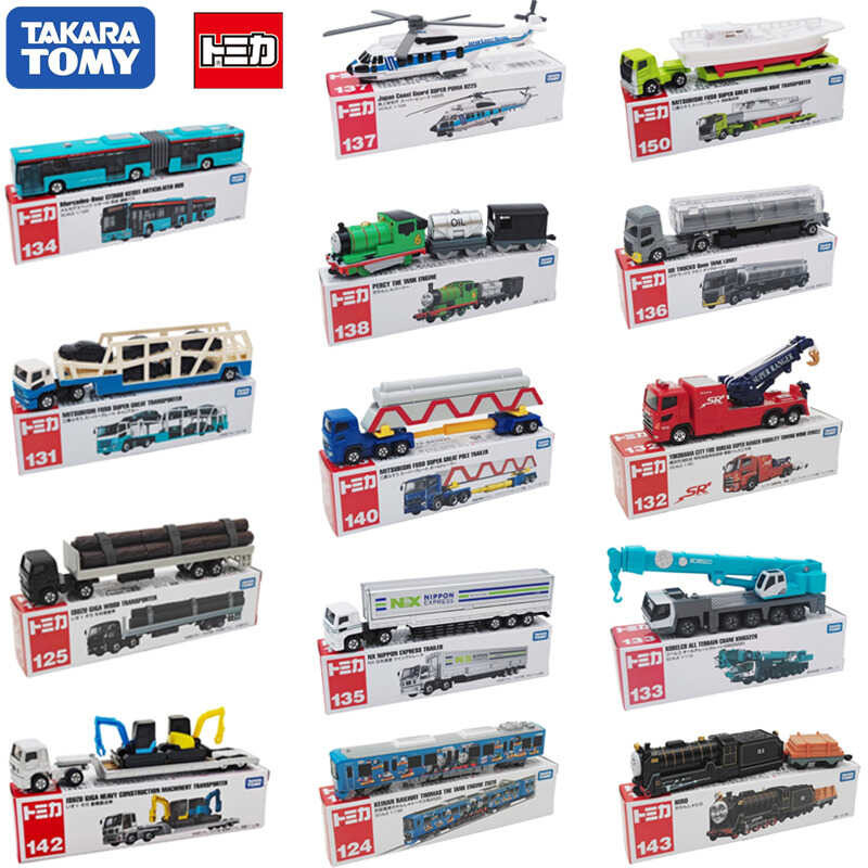TAKARA TOMY Tomica Thomas & Friends Train Transporter Truck Miniature Die-Cast Alloy Car Model ...