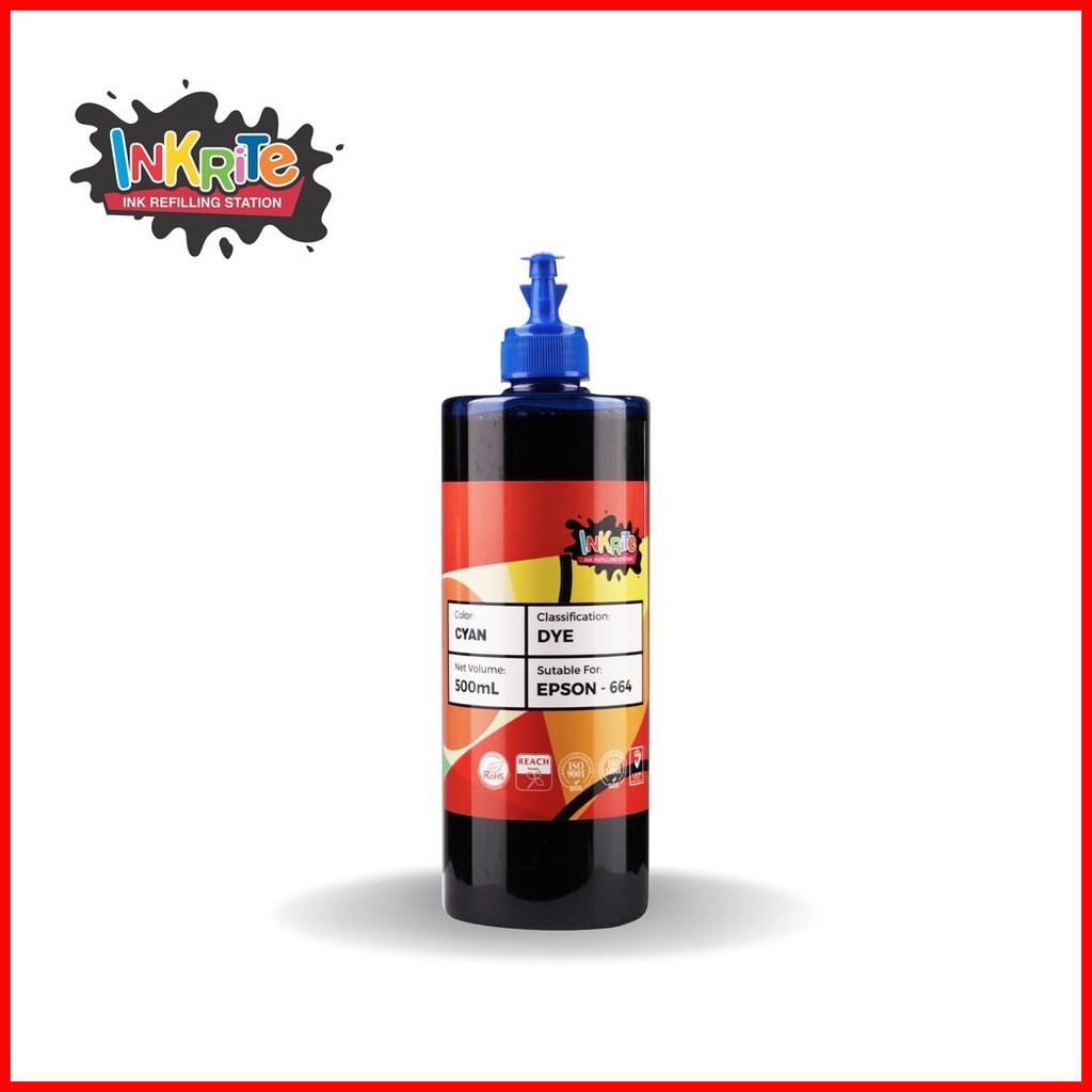 BUY 4 GET 1 FREE] Inkrite Ink for Epson L-Series 664 Inkjet Printers ...