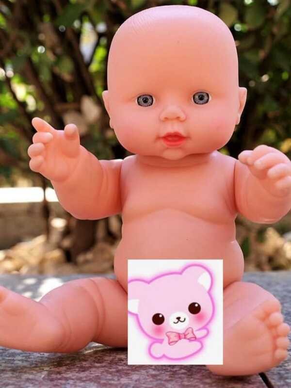 28Cm Doll Vinyl Doll Voice Naked Doll Simulation Doll Model | Shopee ...