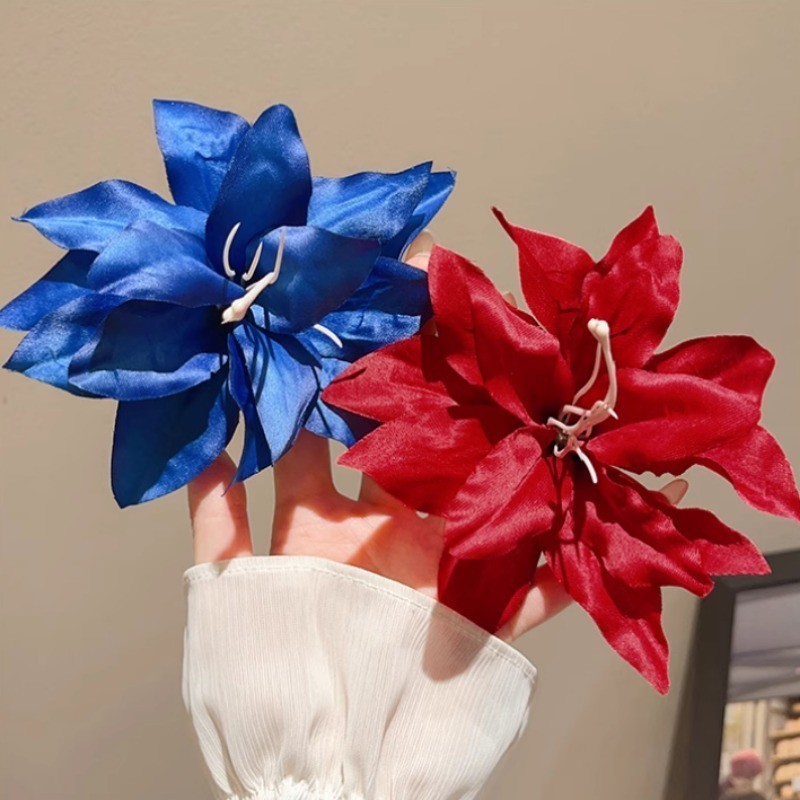 Roselife Vintage Fairy Exquisite Colorful Flower Hairpins For Women